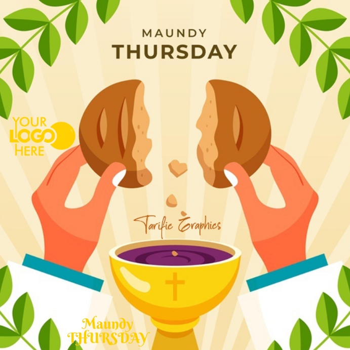 maundy thursday Template | PosterMyWall
