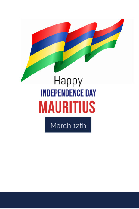mauritius independence day Template | PosterMyWall