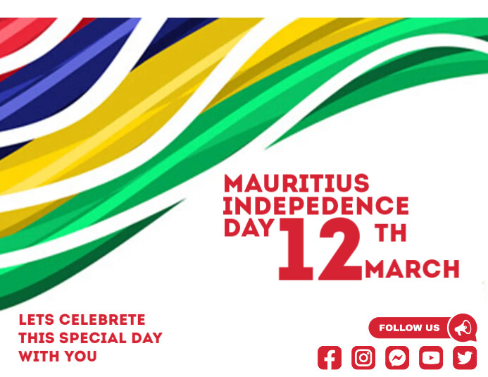 Mauritius independence day Template | PosterMyWall