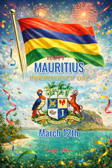 Mauritius Independence Day Poster Template | PosterMyWall