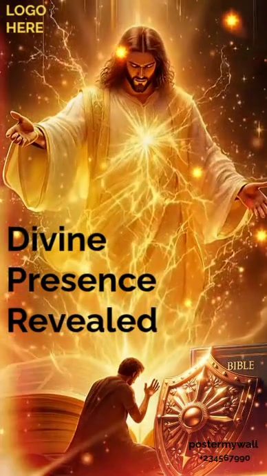 Maximalist “divine Encounter In Prayer – Editable Spiritual Video ...