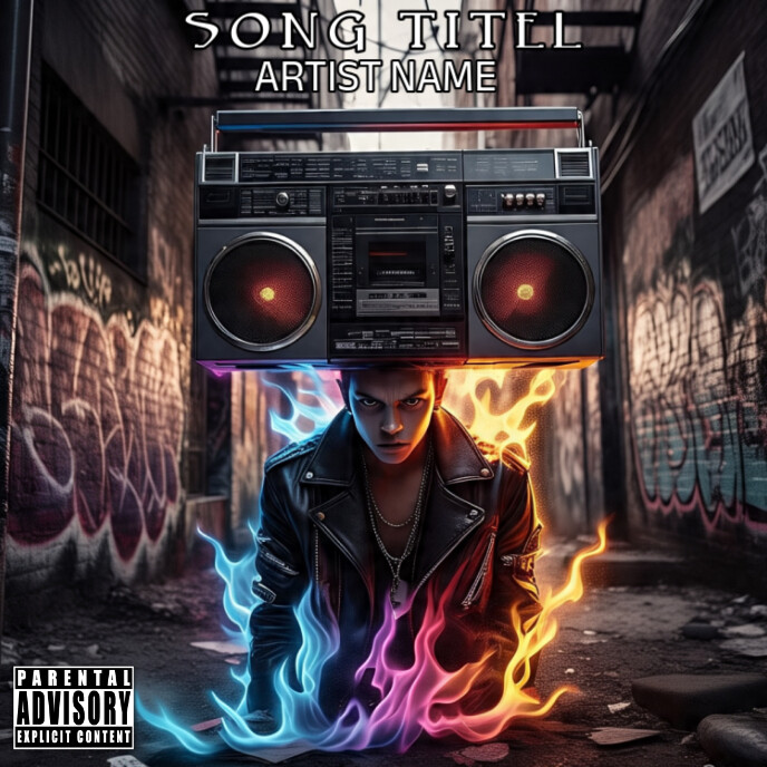 Maximalist Album Cover Album Cover Templat | PosterMyWall