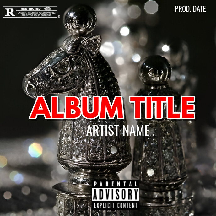 Шаблон Maximalist Album Cover Album Cover | PosterMyWall