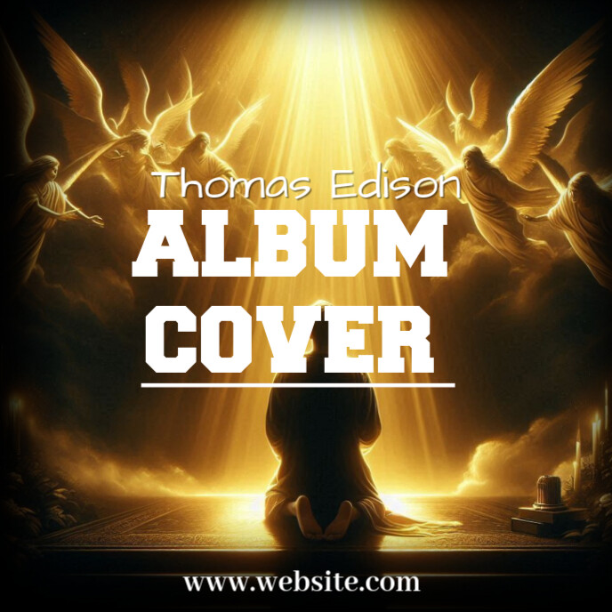 Plantilla de Maximalist Album Cover Des Album Cover | PosterMyWall
