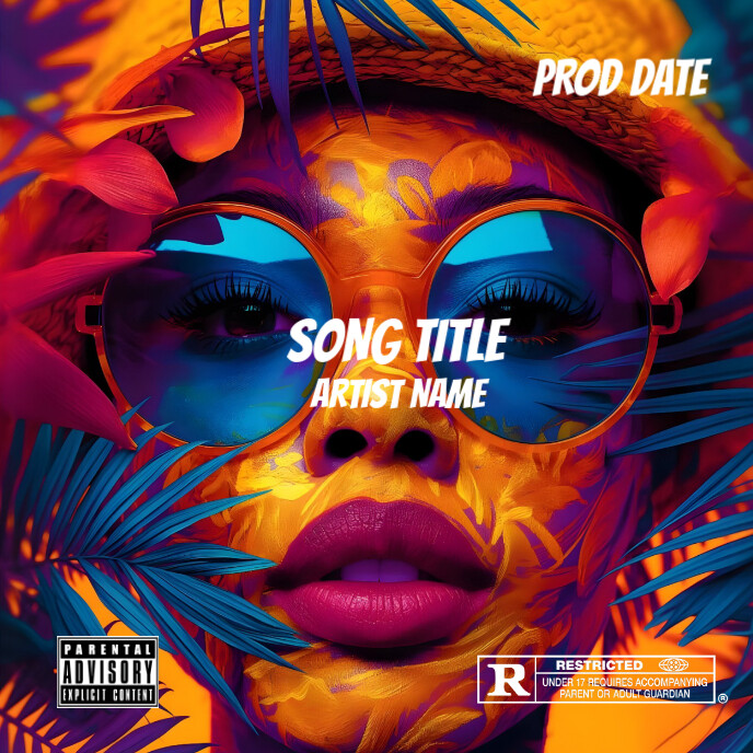 Maximalist Album cover Song Title Artist Name Template | PosterMyWall