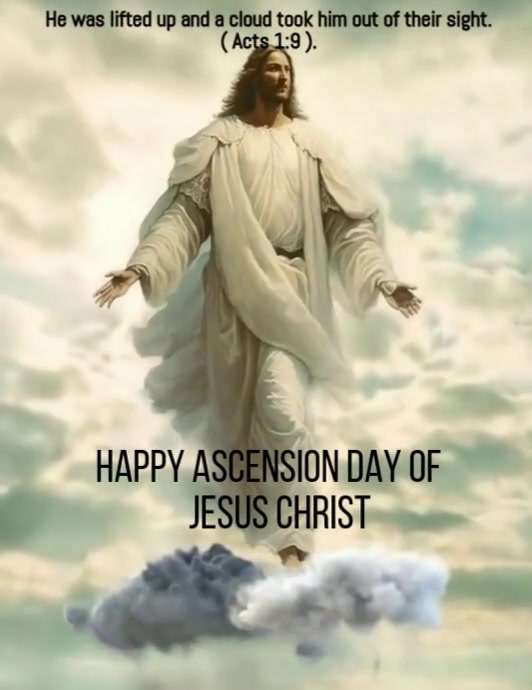 Copy of Maximalist Ascension Day Flyer (us Letter) | PosterMyWall