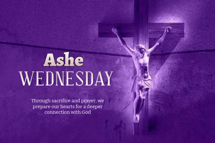 Maximalist Ashe Wednesday Label Template | PosterMyWall