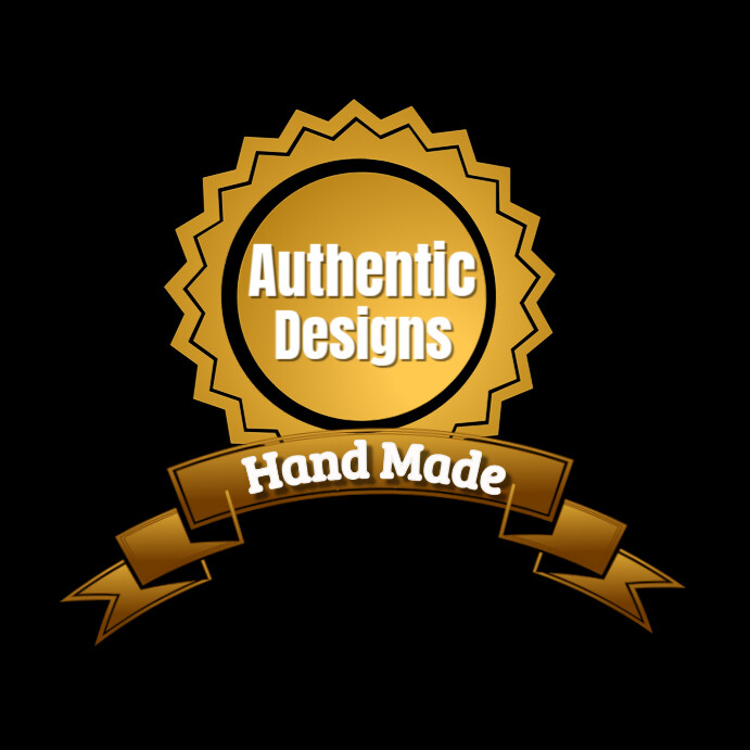 Maximalist Authentic Logo Badge Sticker Design Template | PosterMyWall