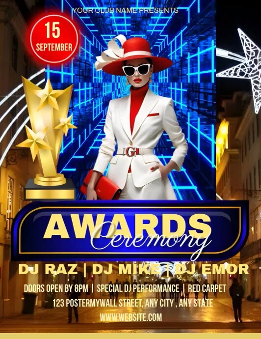 Copy of Maximalist Awards Ceremony Flyer (us Letter) | PosterMyWall