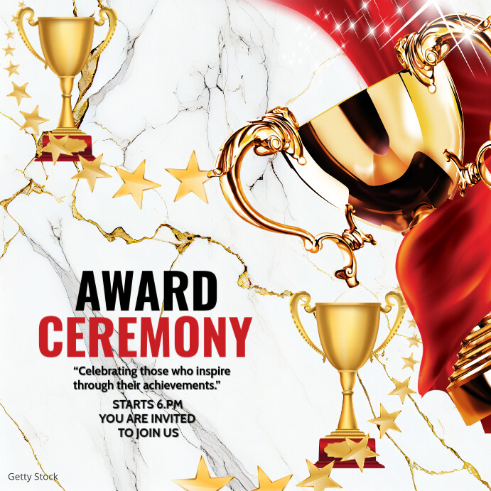 Copy of Maximalist Awards Ceremony Instagram Post | PosterMyWall