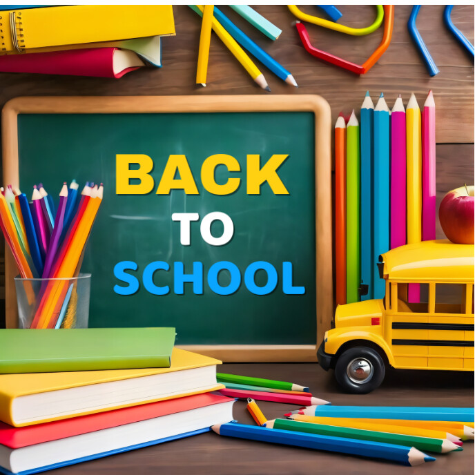 Maximalist Back To School Album Cover Template | PosterMyWall