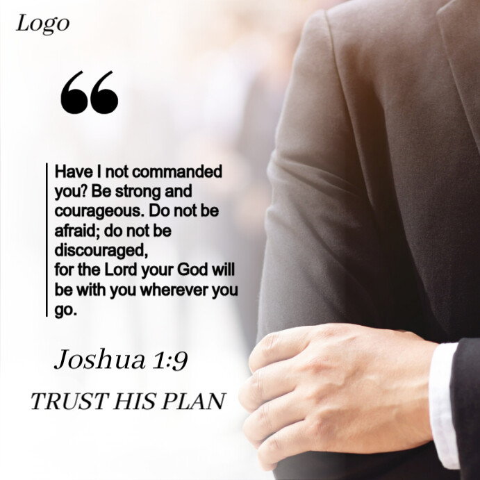 Maximalist Bible Quote | Daily Bible Reading Instagram Post Template ...