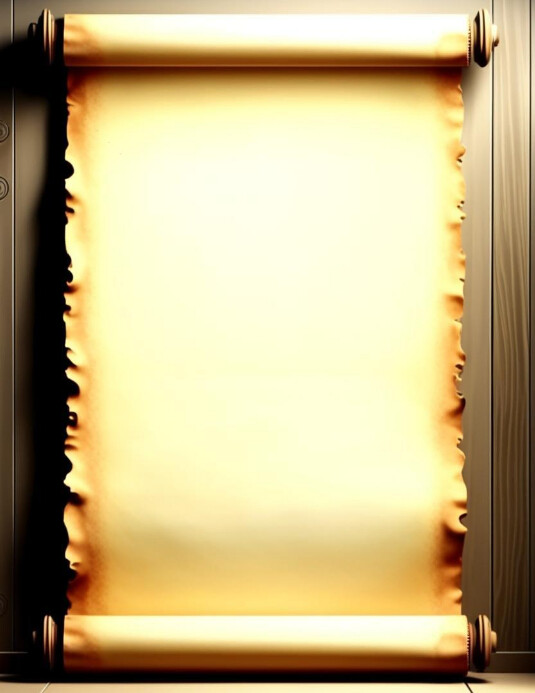 Copy of Maximalist Bible Scroll Flyer (us Letter) | PosterMyWall