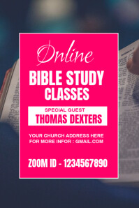 Bible study Template | PosterMyWall