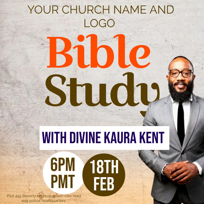 Modèle Maximalist Bible Study Instagram Post | PosterMyWall