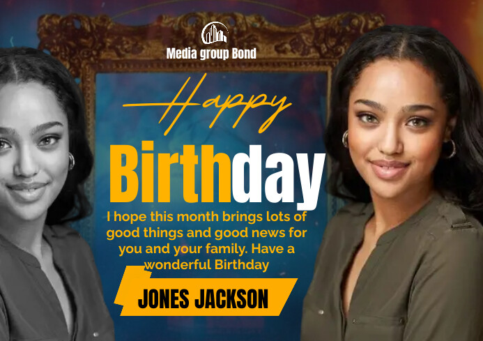 Modèle Maximalist Birthday A1 | PosterMyWall