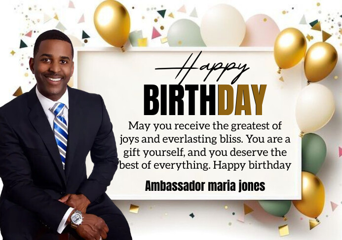 Copy of Maximalist Birthday A5 | PosterMyWall