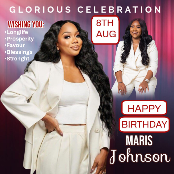 Copy of Maximalist Birthday Celebration Instagram Post | PosterMyWall