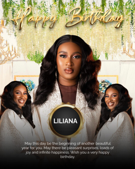 Copy of Maximalist Birthday Design Instagram Portrait | PosterMyWall