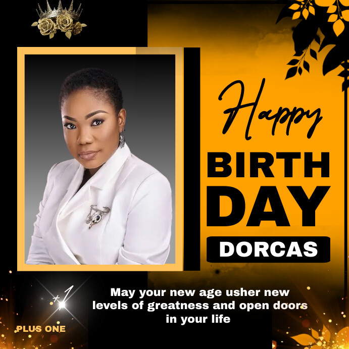 Maximalist Birthday Design Square (1:1) Template | PosterMyWall