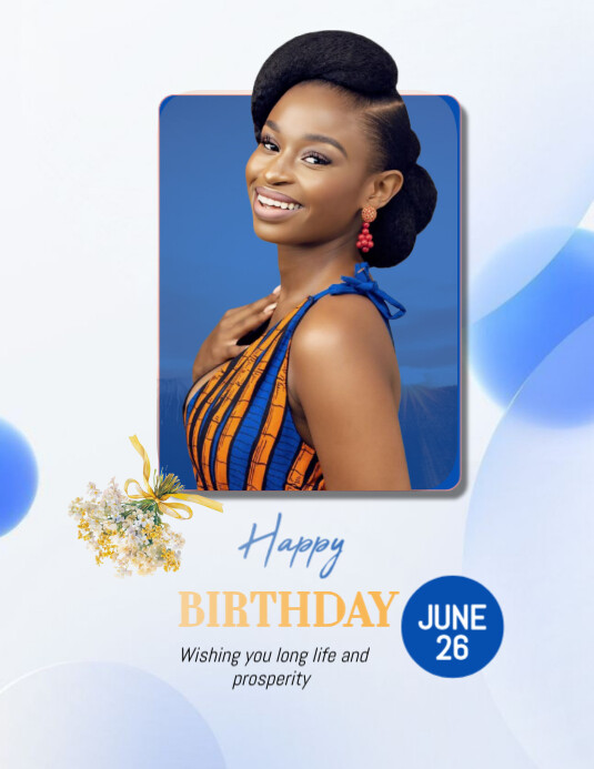 Copy of Maximalist Birthday Flyer (us Letter) | PosterMyWall