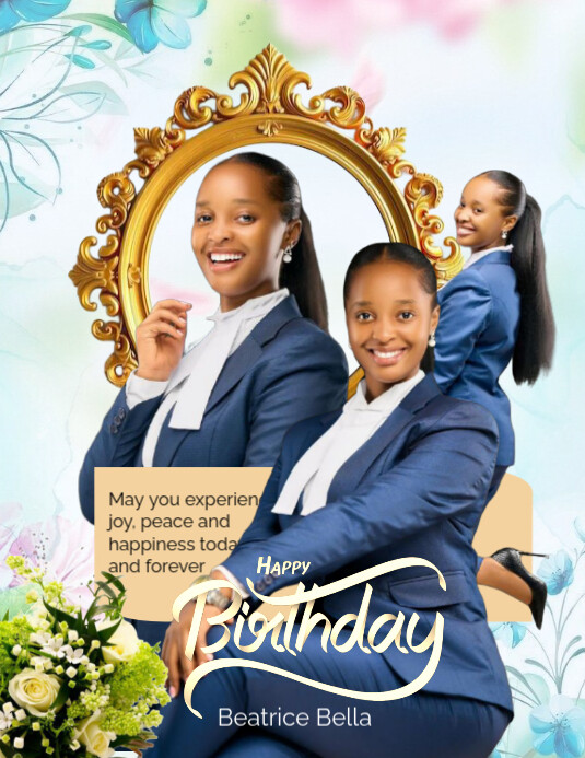 Copy of Maximalist Birthday Flyer (us Letter) | PosterMyWall