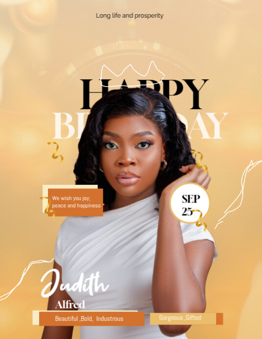 Copy of Maximalist Birthday Flyer (us Letter) | PosterMyWall