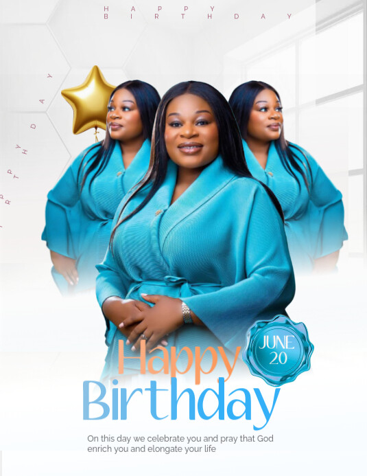 Copy of Maximalist Birthday Flyer (us Letter) | PosterMyWall