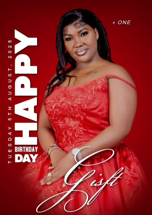 Maximalist Birthday Flyer A4 Template | PosterMyWall