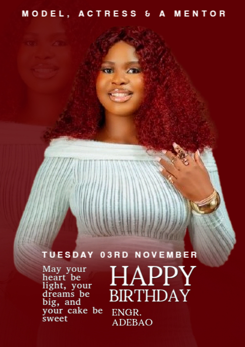 Plantilla de Maximalist Birthday Flyer A4 | PosterMyWall