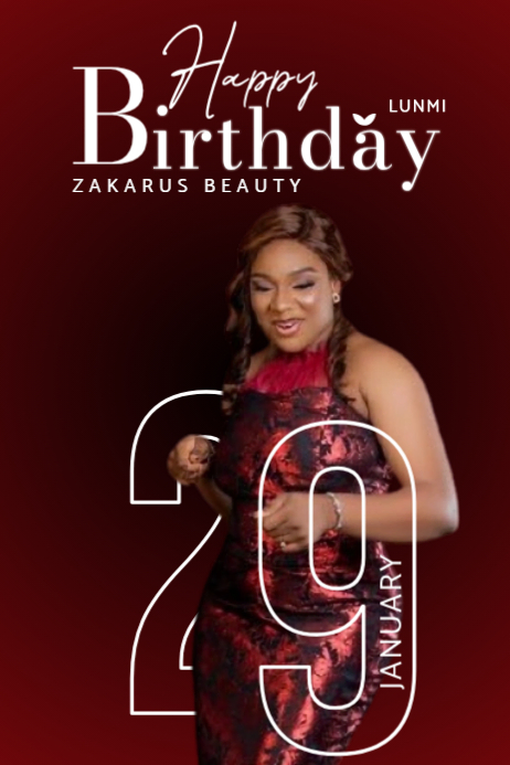 Maximalist Birthday Flyer Banner 4' × 6' Template | PosterMyWall