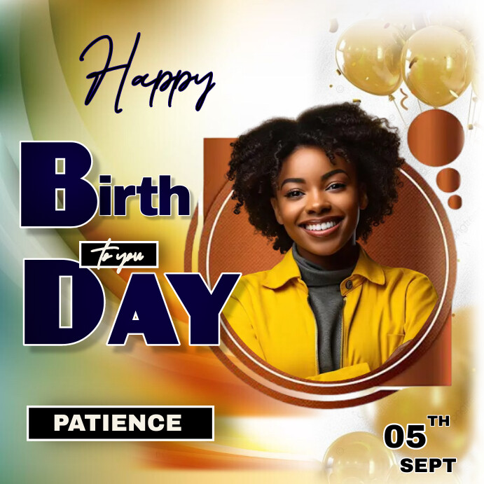 Copy of Maximalist Birthday Flyer Square (1:1) | PosterMyWall