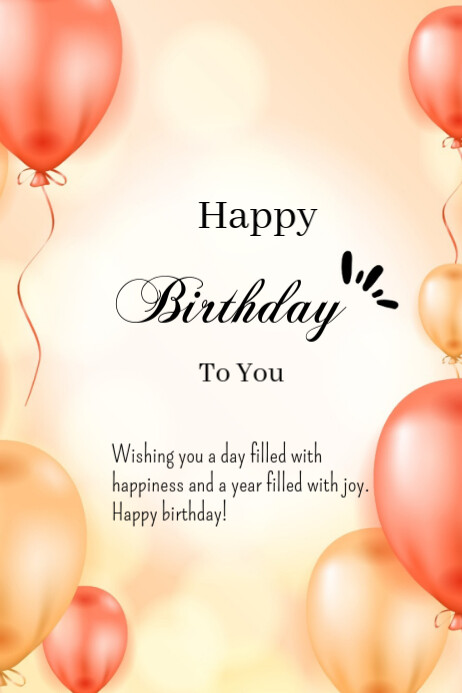 Copy of Maximalist Birthday Greetings Poster | PosterMyWall