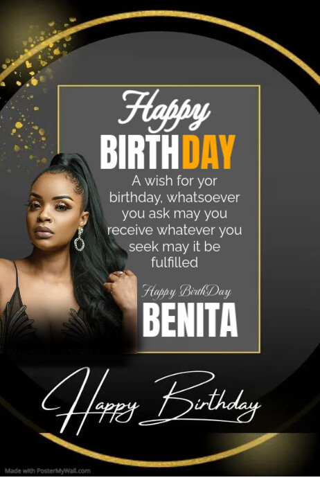 Maximalist Birthday Poster Template | PosterMyWall