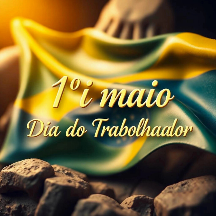 Maximalist Brazil Independence Instagram Post Template | PosterMyWall