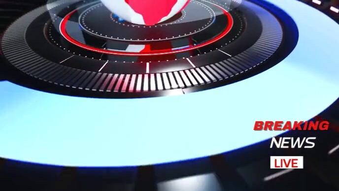 Maximalist Breaking News Youtube Thumbnail Template | PosterMyWall