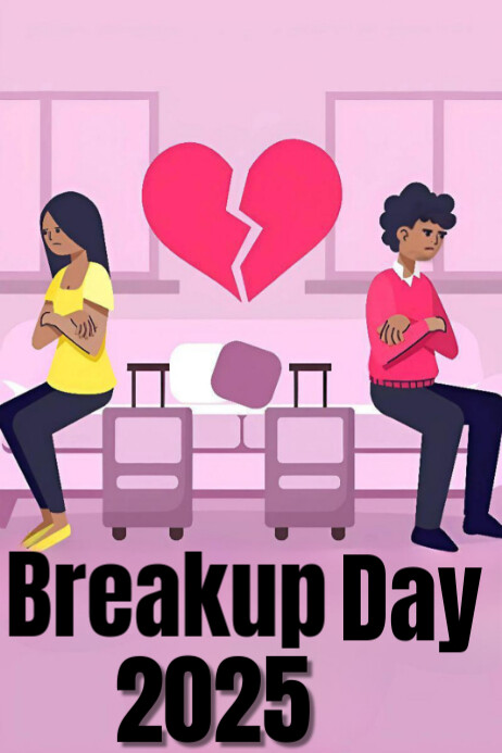 Copy of Maximalist Breakup Day Poster | PosterMyWall
