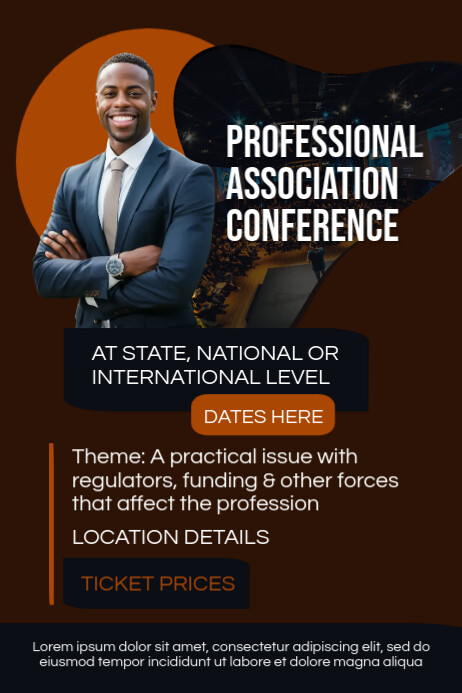 Conference Post Template | PosterMyWall