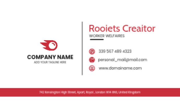 Maximalist Business Card Business Card Template | PosterMyWall