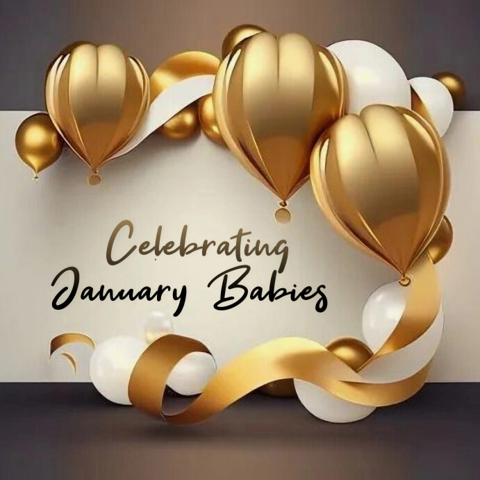 Copy of Maximalist Celebrating January Birthdays Instagram Post ...