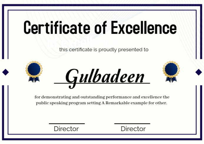 Maximalist Certificate A4 Template | PosterMyWall