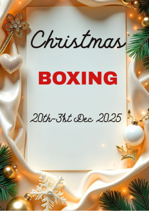 Copy of Maximalist Christmas Boxing A4 | PosterMyWall