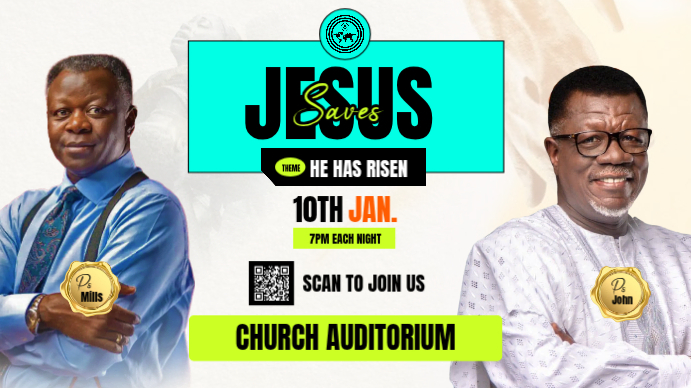 Maximalist Church Flyer Youtube Thumbnail Template | PosterMyWall