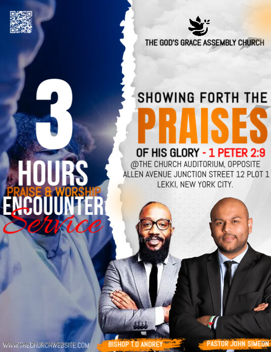 Maximalist Church Instagram Flyer (us Letter Template | PosterMyWall