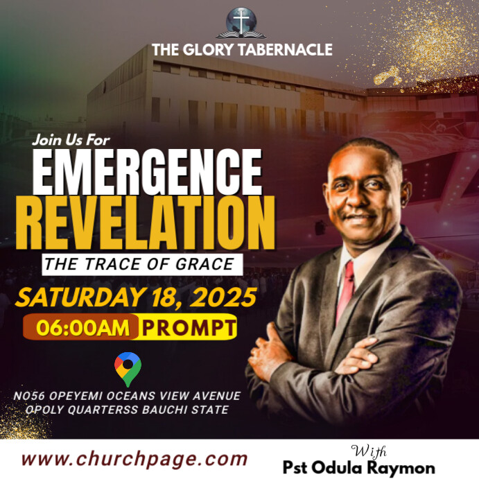 Maximalist Church Instagram Post Template | PosterMyWall