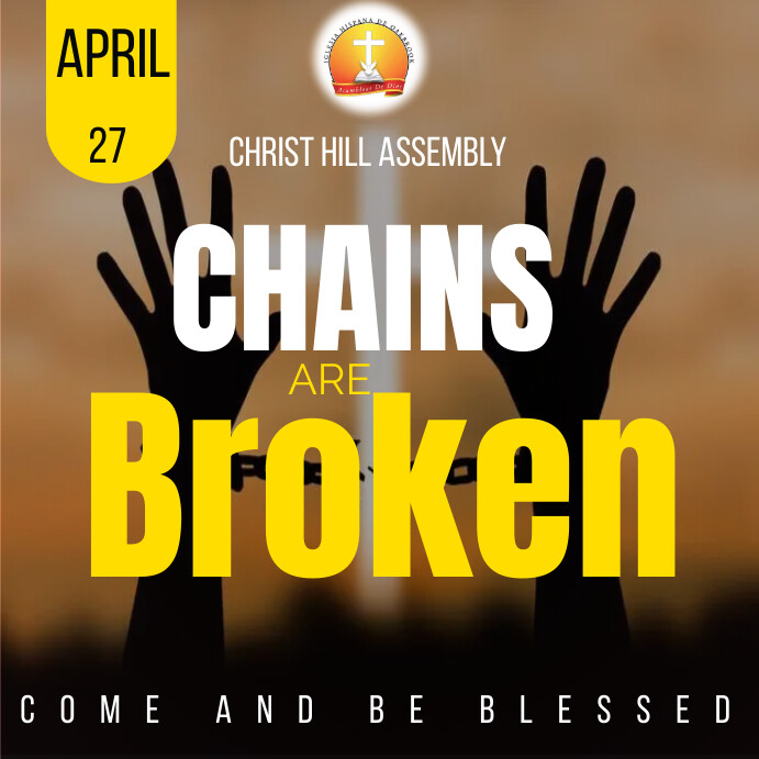 Maximalist Church Program Poster Flyers Reviv Template | PosterMyWall