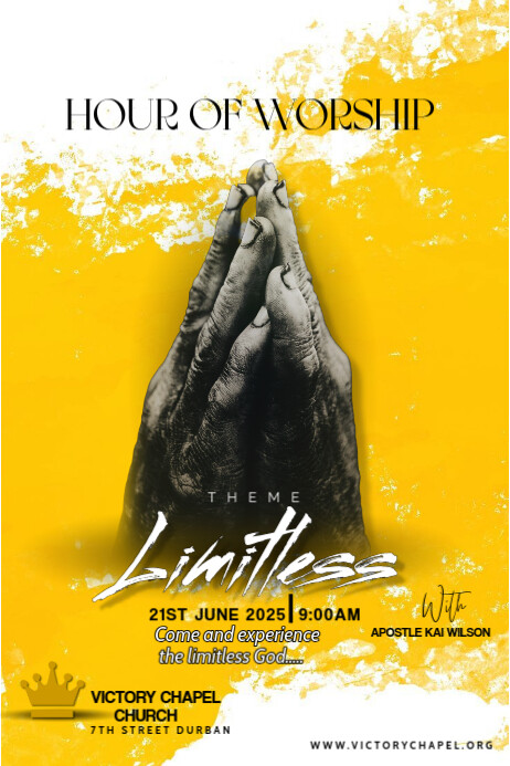 Copy of Maximalist Church Sermon Poster | PosterMyWall