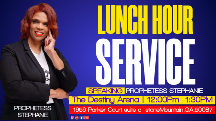 Maximalist Church Service Youtube Thumbnail Template | PosterMyWall