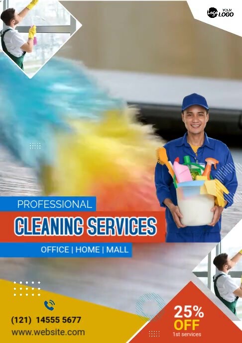 Copy of Maximalist Cleaning Services A5 | PosterMyWall