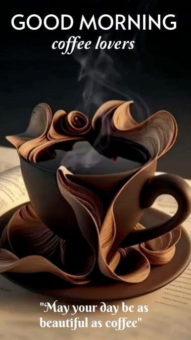 Maximalist Coffee Digital Display (9:16) Template | PosterMyWall